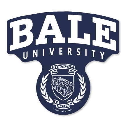 Bale University Sticker – The Posh Pony